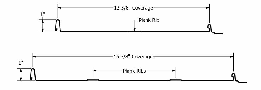 Colonial Seam | Metal Roof Panel | ATAS International, Inc.