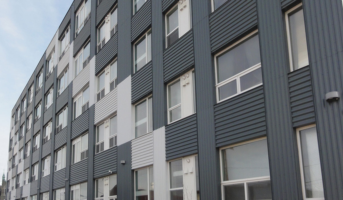 Horizontal Metal Siding